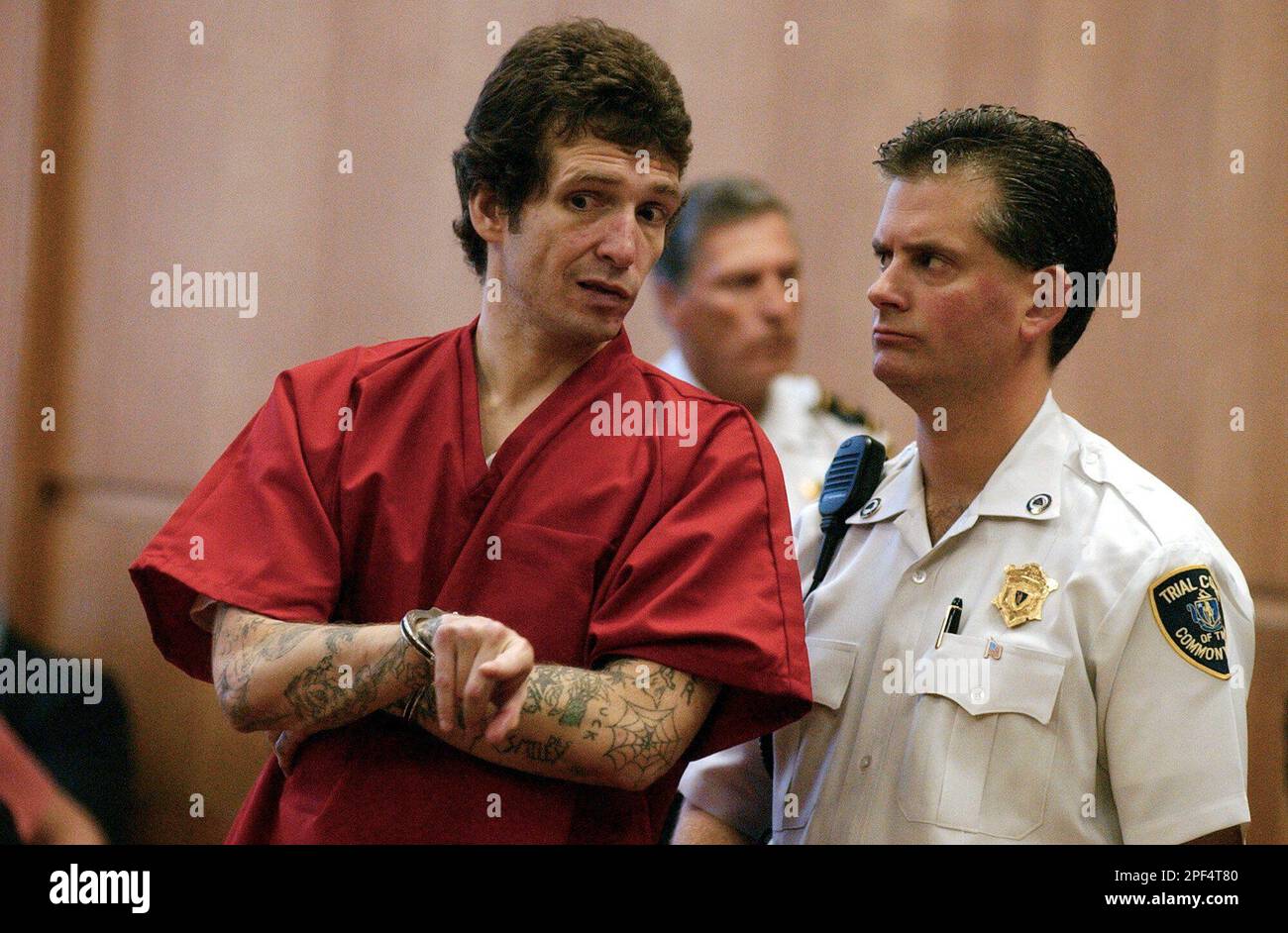 Joseph Druce, left, a prison inmate accused of slaying former priest ...