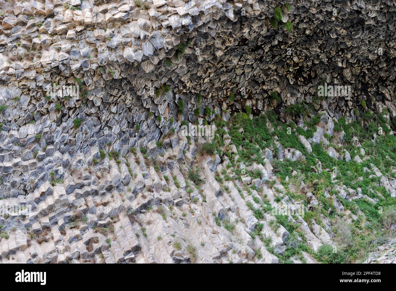 Symphony of Stones, basalt column formation along the Garni Gorge ...