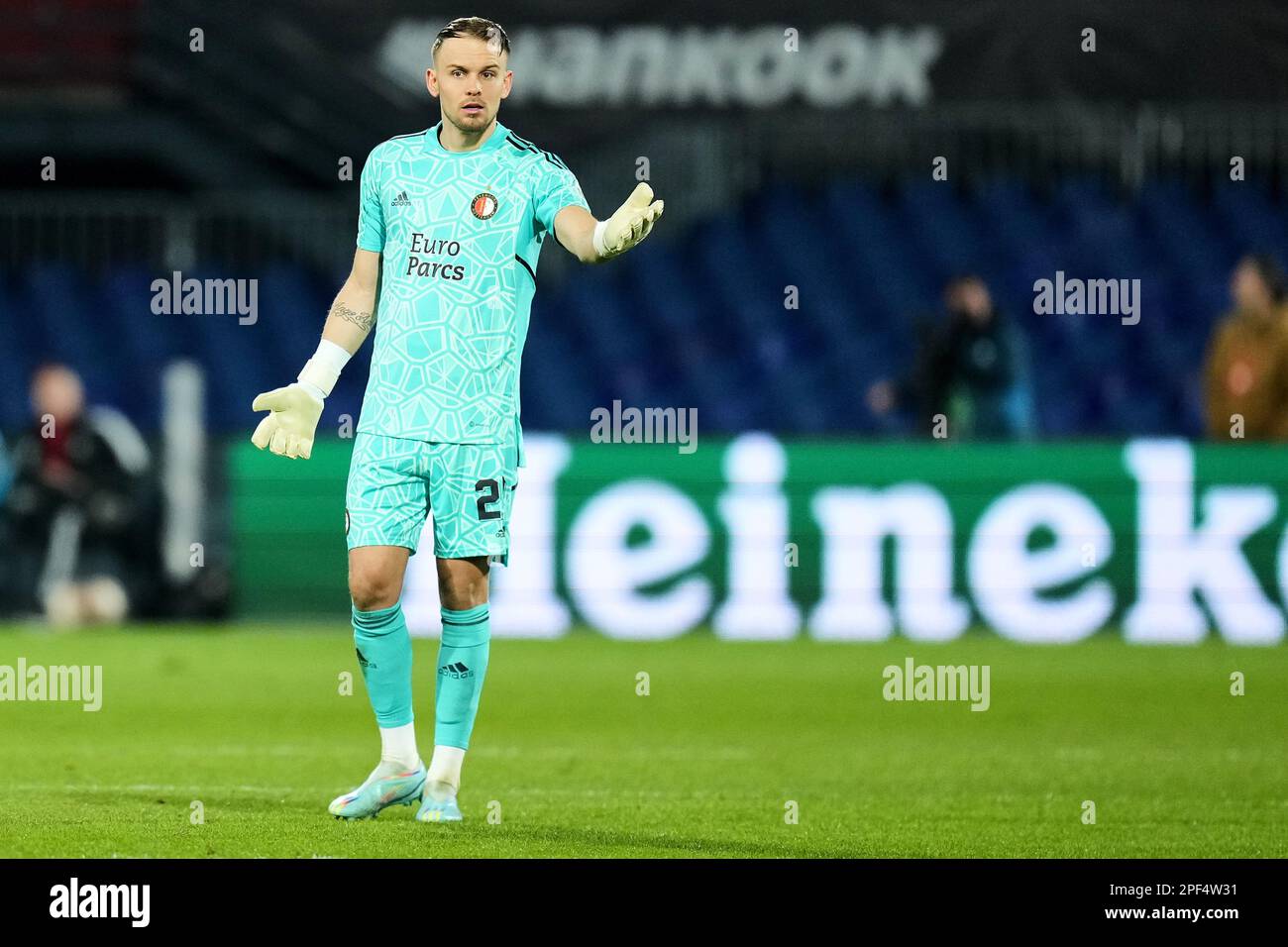 Rotterdam - Feyenoord keeper Timon Wellenreuther during the match ...
