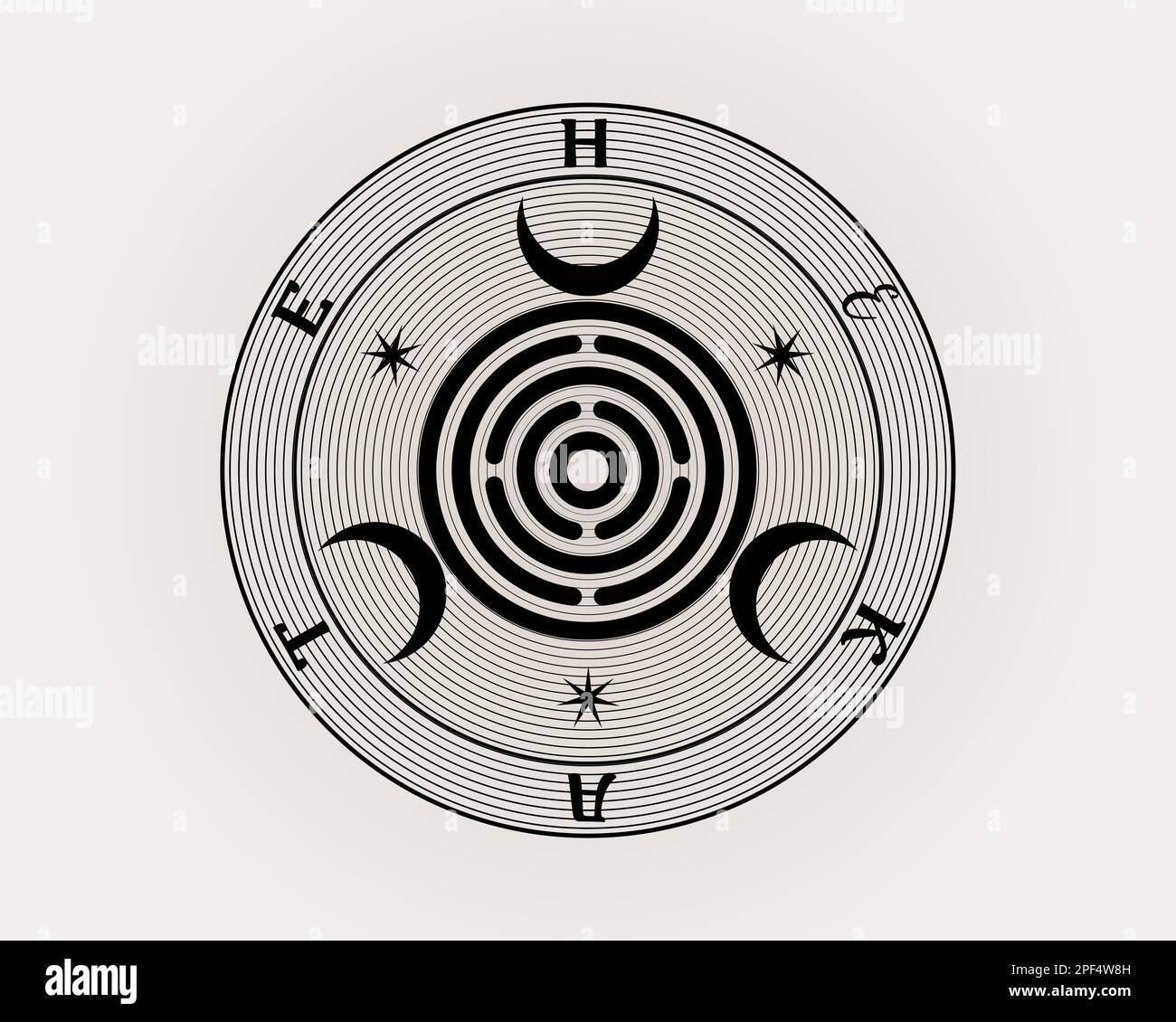 Sacred Geometry, the Mother Seal of Hekate aka Hecate Greek Goddess of ...