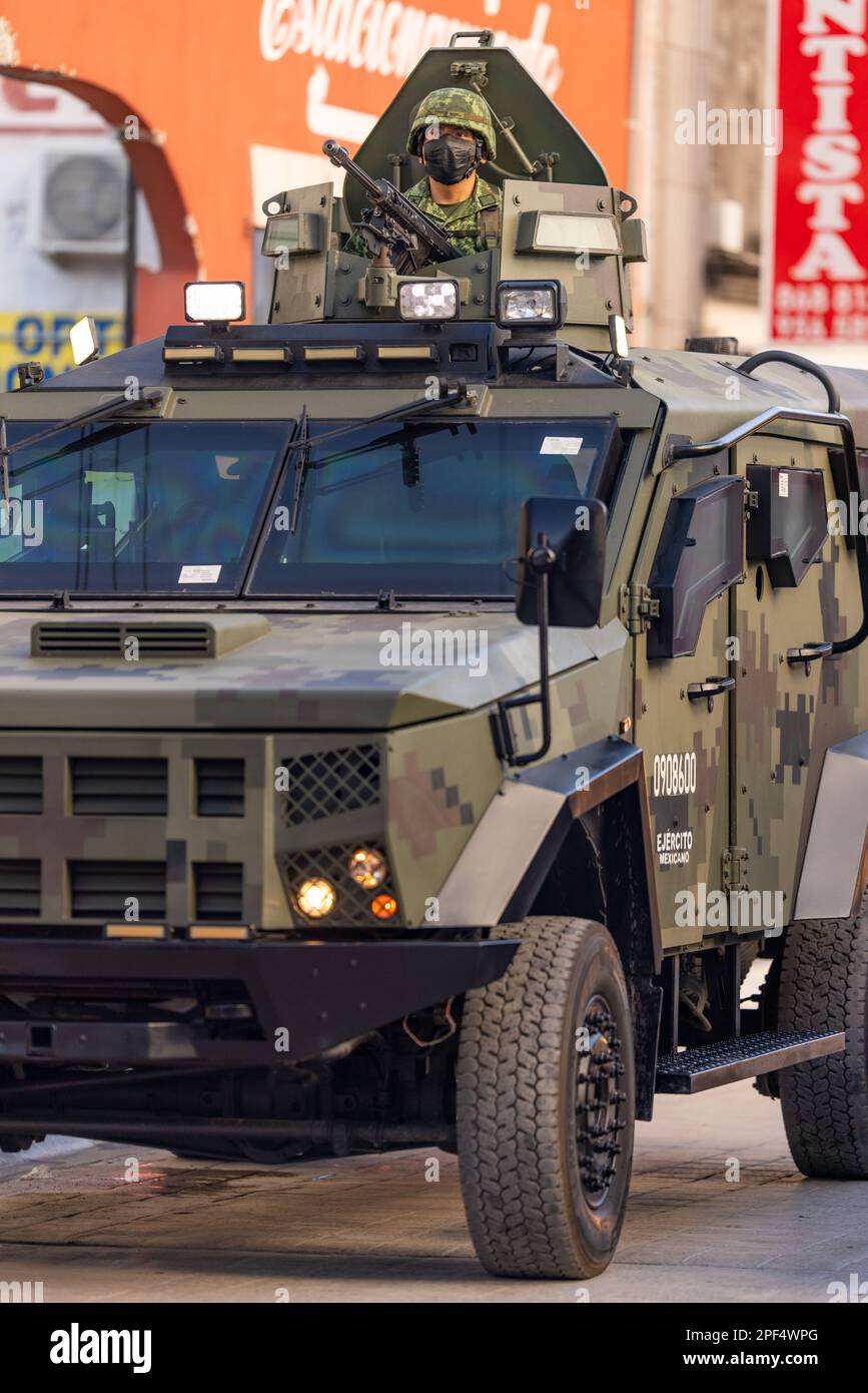 Matamoros, Tamaulipas, Mexico - September 16, 2022: Desfile 16 de ...