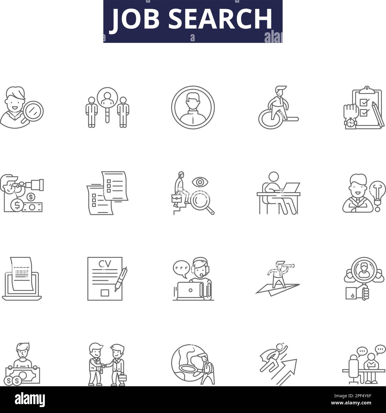 Employment prospecting Stock Vector Images - Alamy