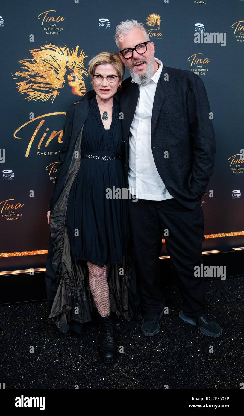 Stuttgart, Germany. 16th Mar, 2023. Actress Astrid M. Fünderich and her ...