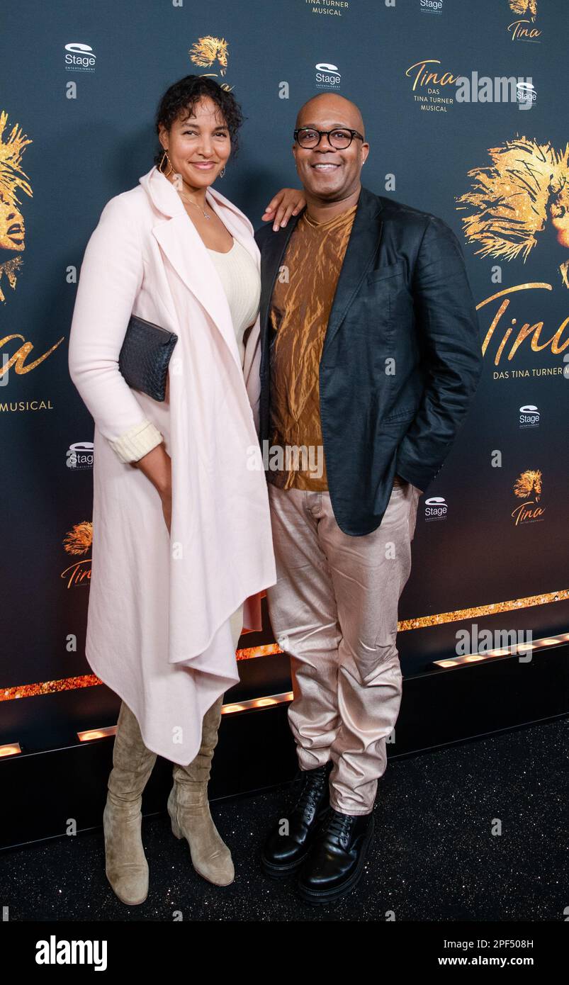 Stuttgart, Germany. 16th Mar, 2023. Singer Cassandra Steen and musician ...