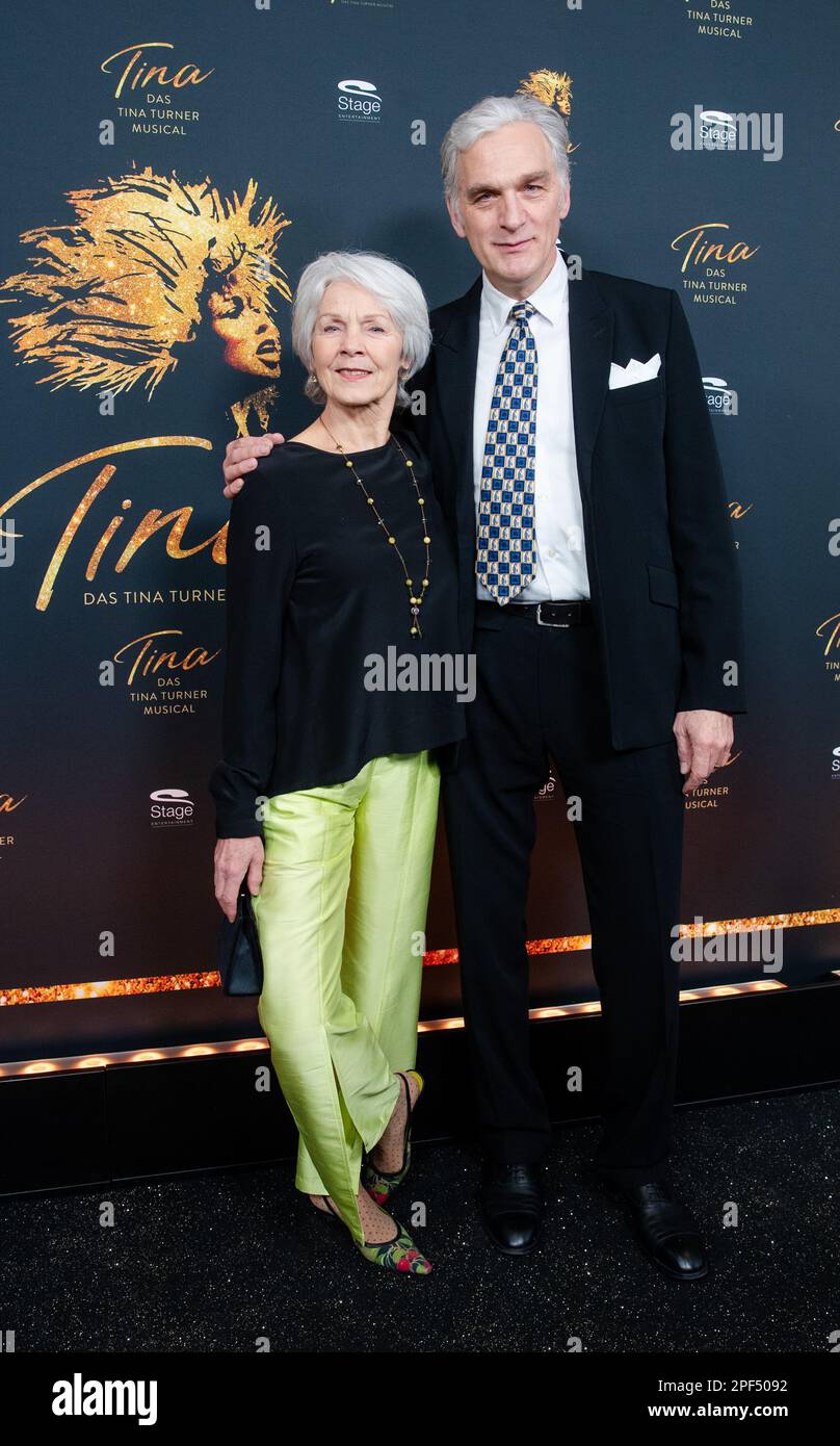 Stuttgart, Germany. 16th Mar, 2023. Actor Walter Sittler (r) and his ...