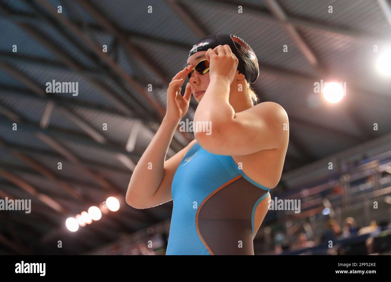 Great Britain’s Georgia Sheffield prepares for the Women’s MC 100m ...