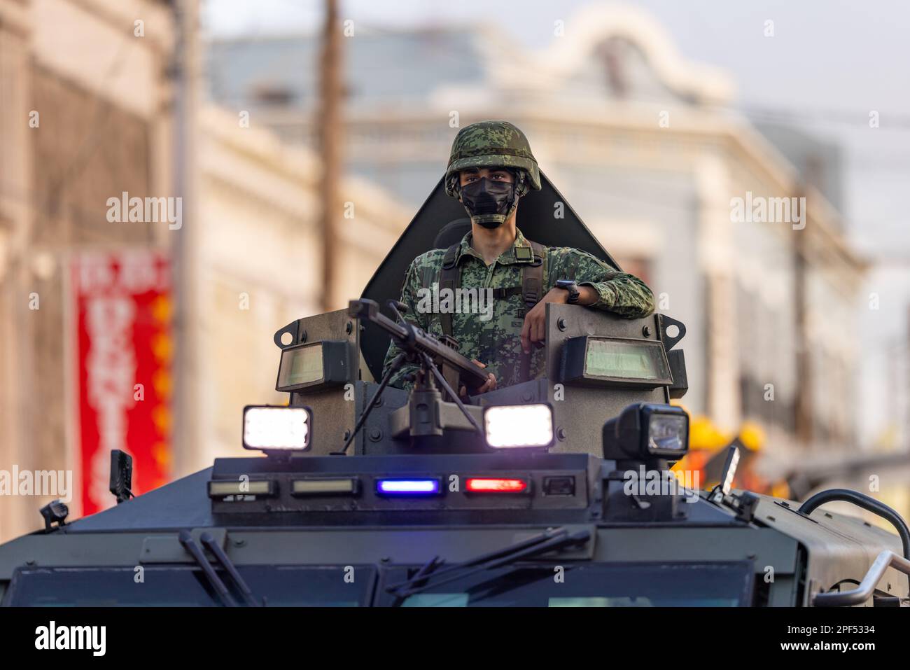 Matamoros, Tamaulipas, Mexico - September 16, 2022: Desfile 16 de ...