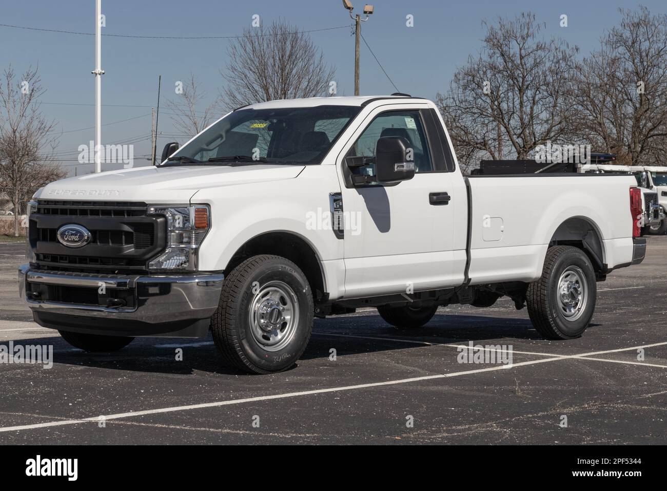 Indianapolis - Circa March 2023: Ford Super Duty F-250 SuperCab display ...