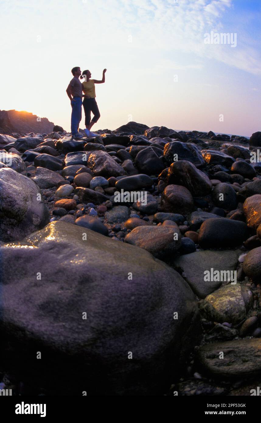 Rocky landscape sunrise in hi-res stock photography and images - Alamy