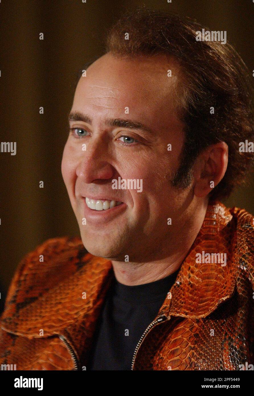 Nicolas Cage Smiling