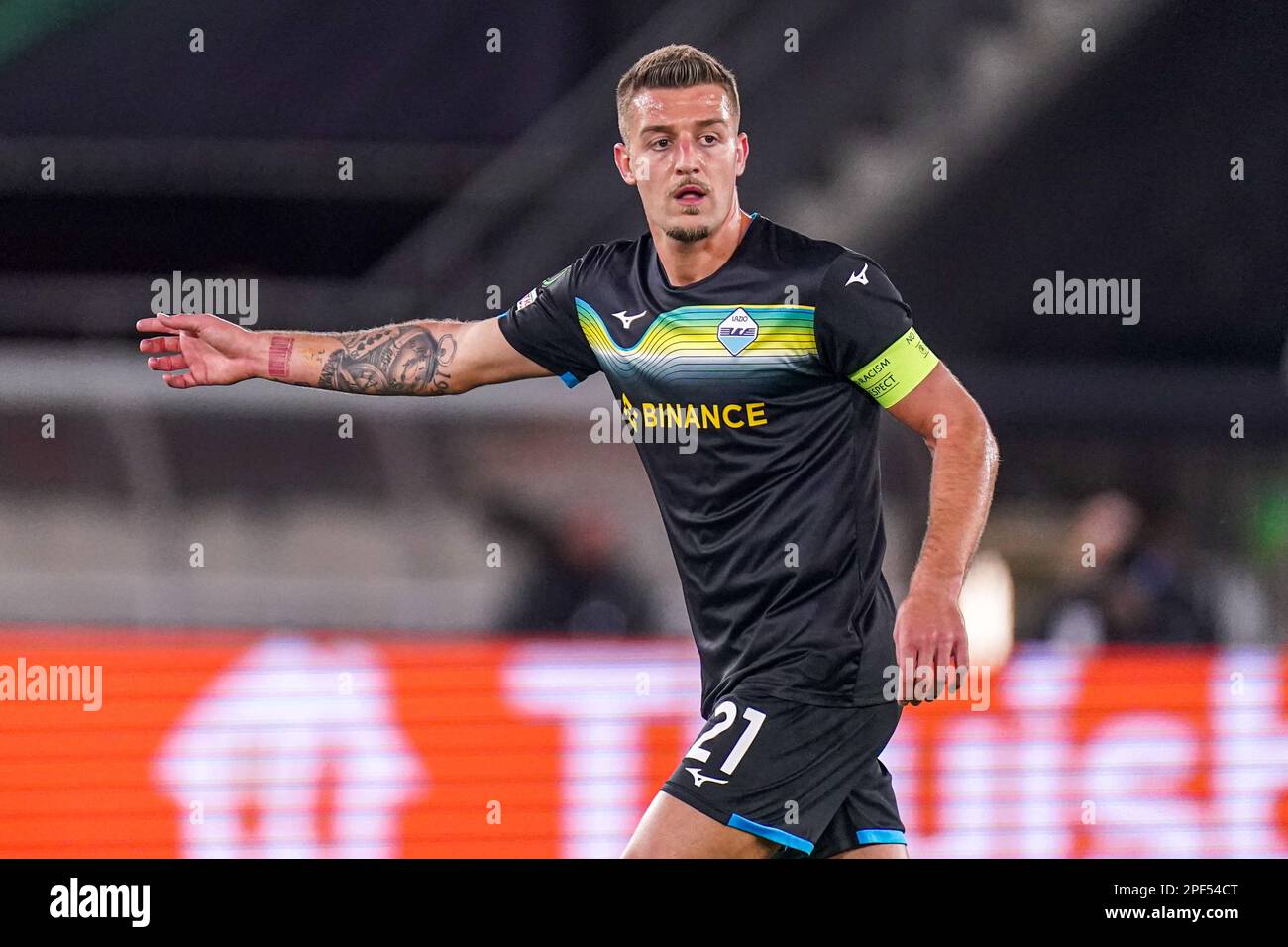 ALKMAAR, NETHERLANDS - MARCH 16: Sergej Milinkovic-Savic of SS Lazio ...