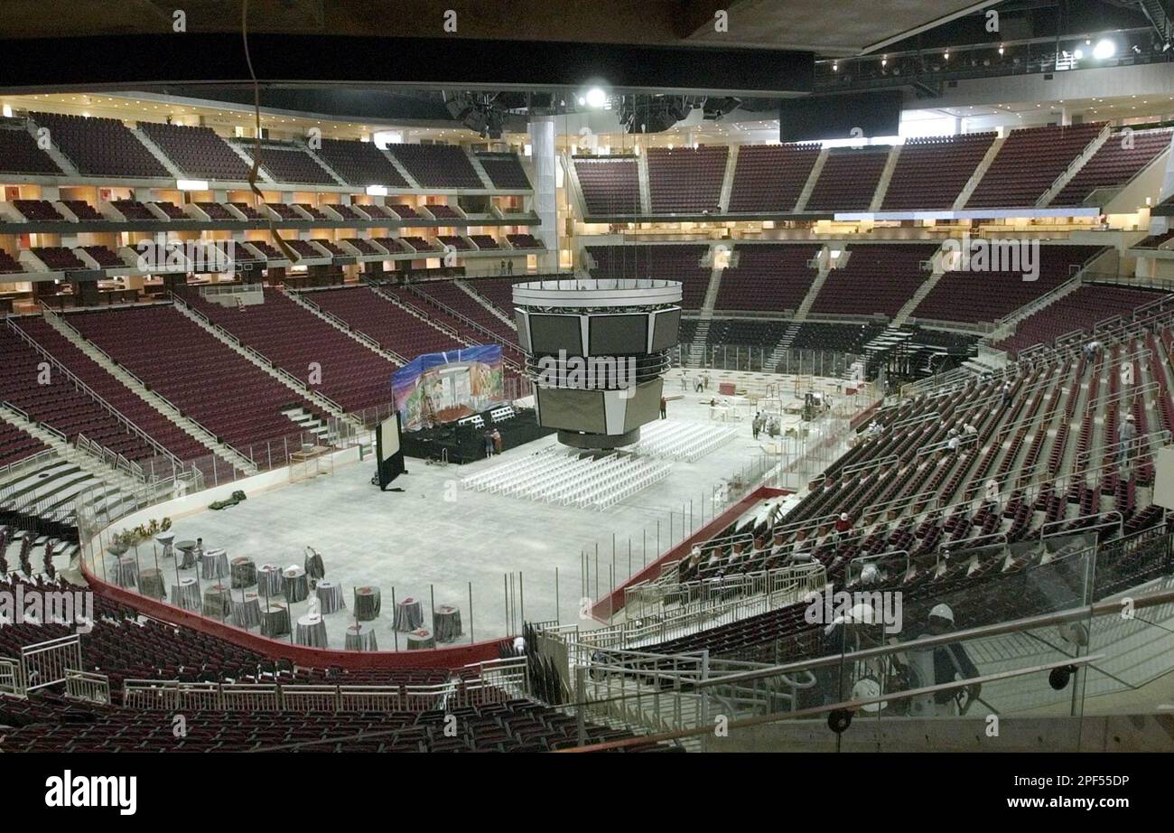 Work continues on Toyota Center, new home of the Houston Rockets ...