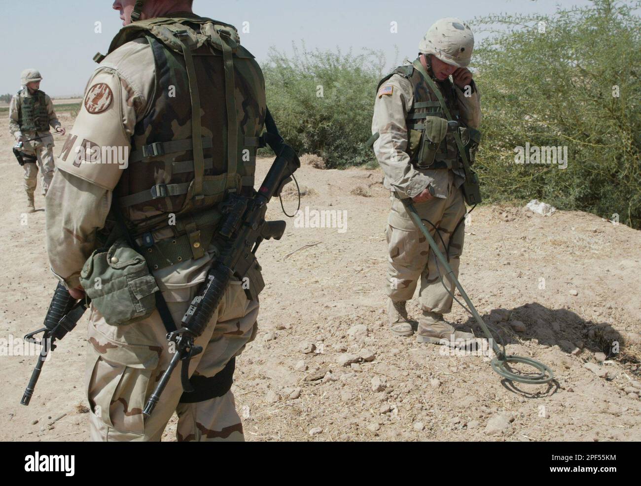 U.S. Army Spc. Kenneth Olsen of Minnesota from the 720th Military ...