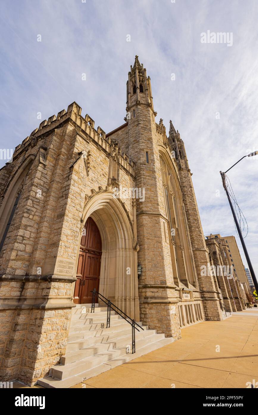 Downtown tulsa united methodist church hi-res stock photography and ...