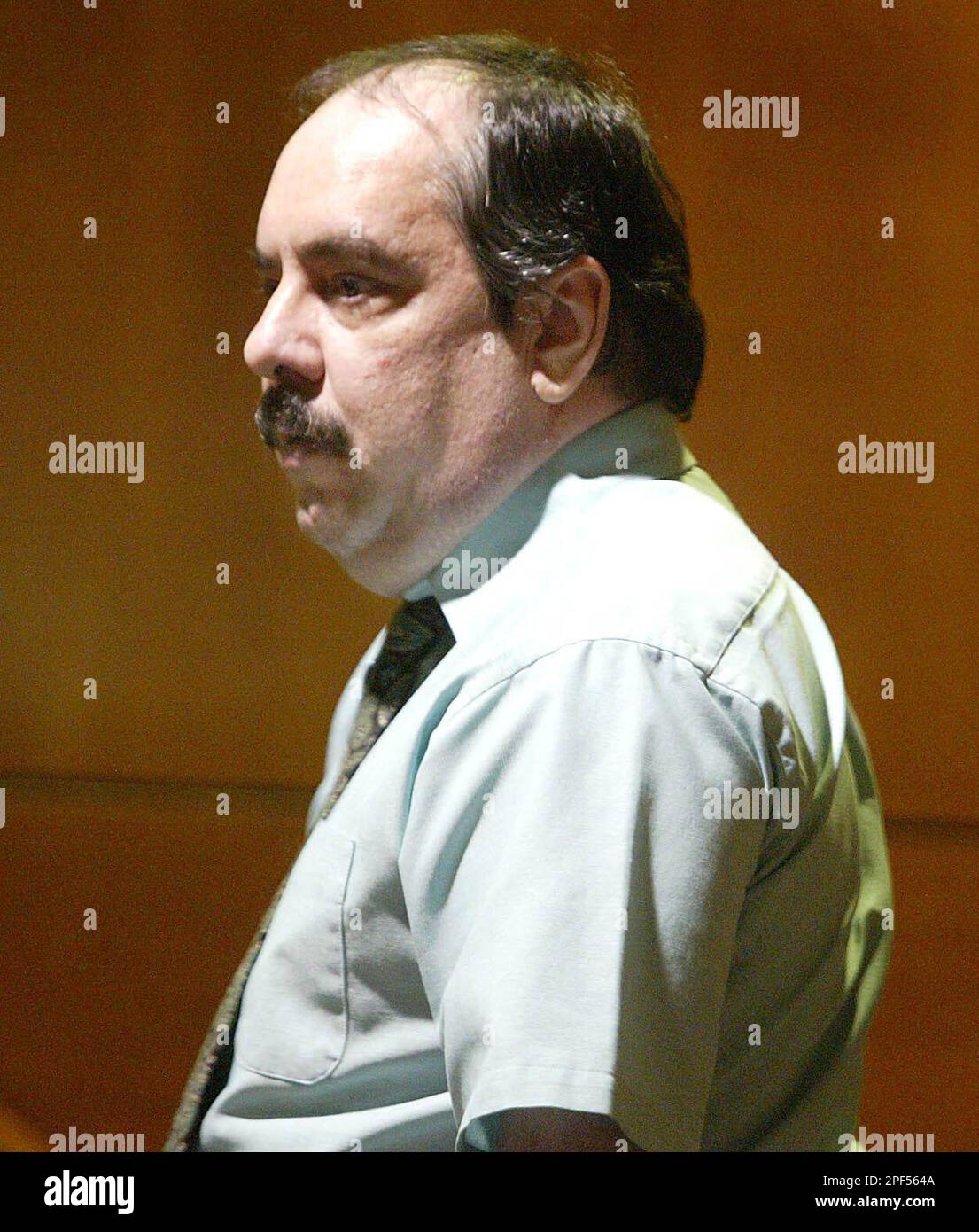 Frank Silva Roque prepares to leave the courtroom following the opening ...