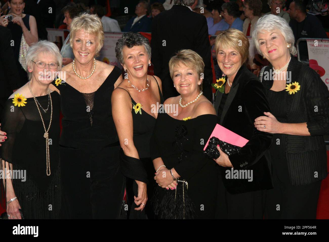 Original calendar girls on which the film is based, from left, Beryl ...