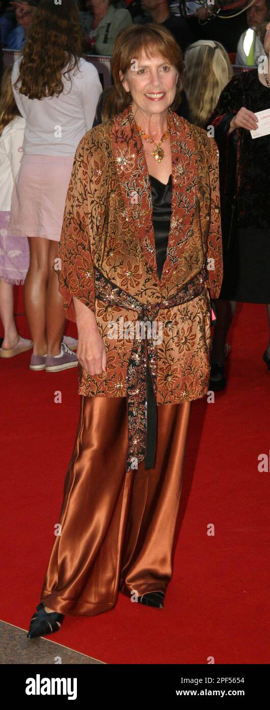 Actress Penelope Wilton arrives at the Odeon cinema in Leicester Square ...