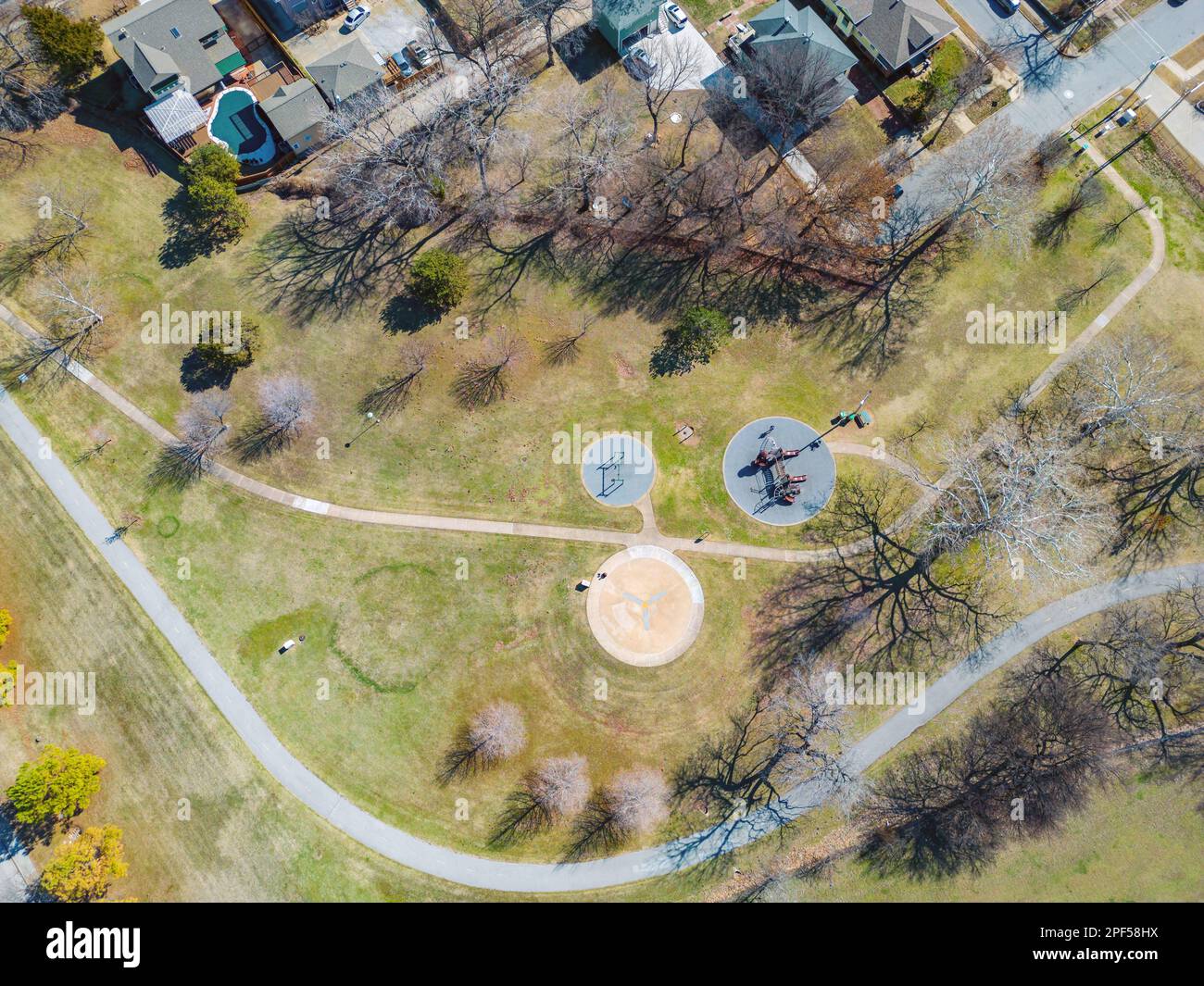 Aerial tulsa oklahoma city skyline hi-res stock photography and images ...