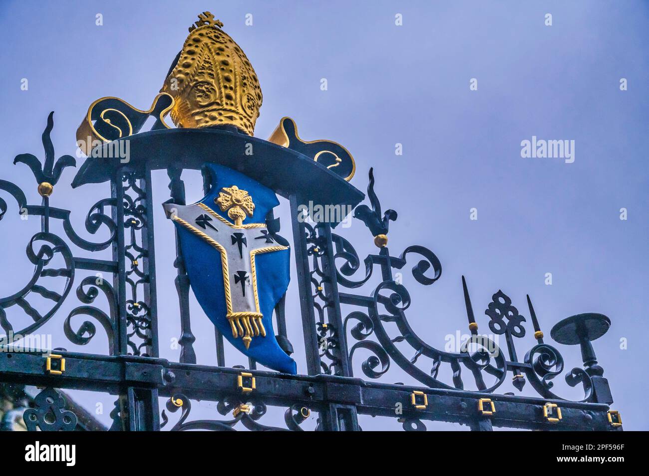 The image is of one of the entrance gates at the famous World Heritage ...