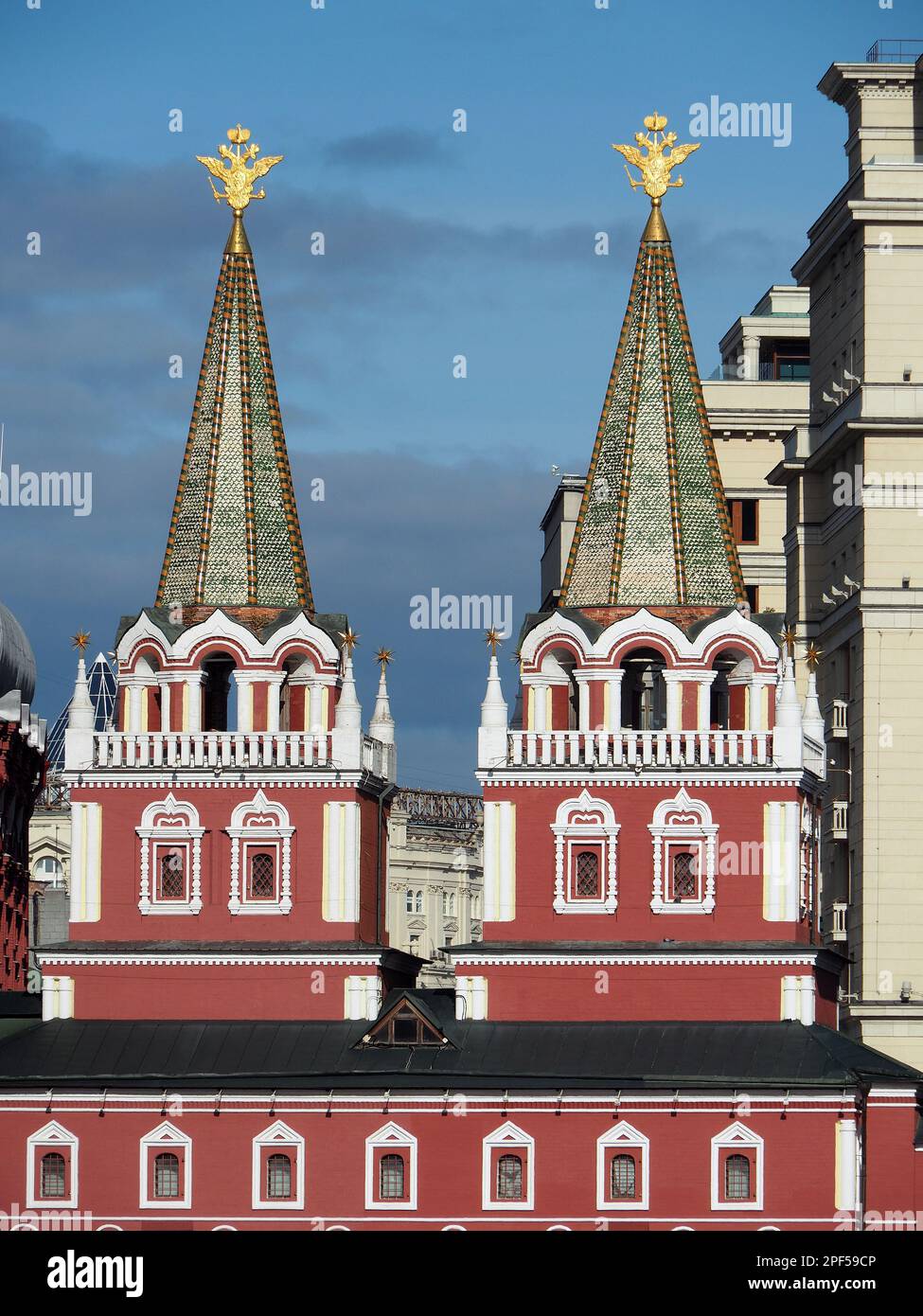Voskresenskiye Vorota, Resurrection Gate, Iberian Gate and Chapel ...