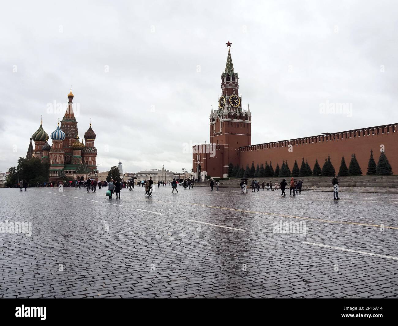 Red Square, Krasnaya ploshchad, Moscow, Russia, UNESCO World Heritage ...