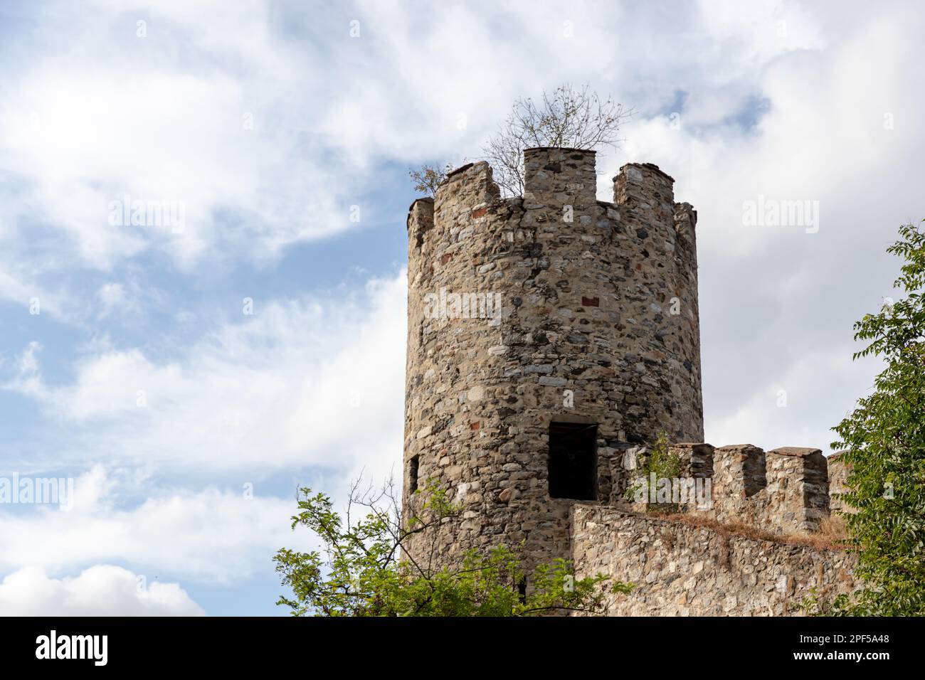 The observation tower of the Anatolian fortress on the Anatolian side ...