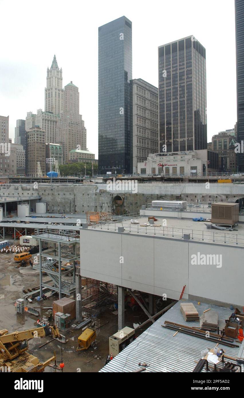 ** ADVANCE FOR AUG. 30-31 ** This is a view from inside of the "bathtub ...