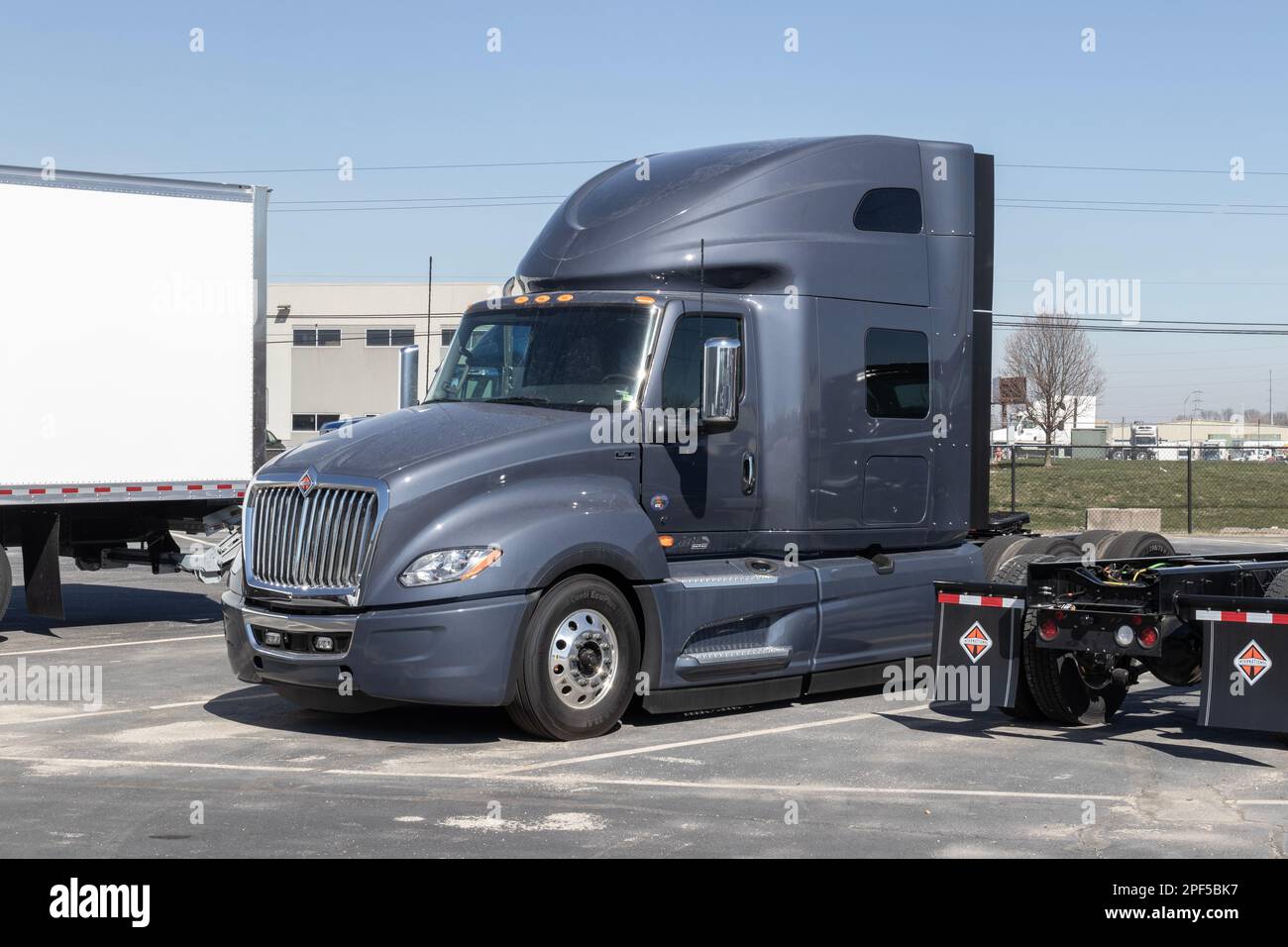 Indianapolis - Circa March 2023: Navistar International Semi Tractor ...