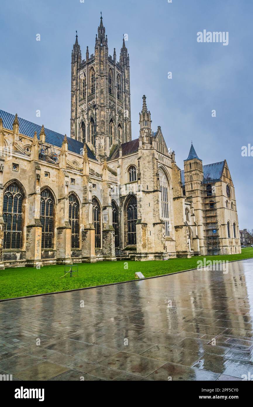 The image is of the famous World Heritage Site of Canterbury's Christ ...
