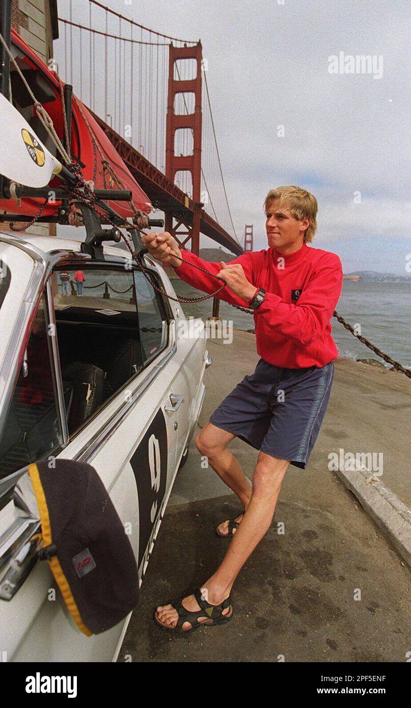 DESIGNERS 1/C/23SEP96/DD/LS Cameron Lawson is wearing spitfire pants ...