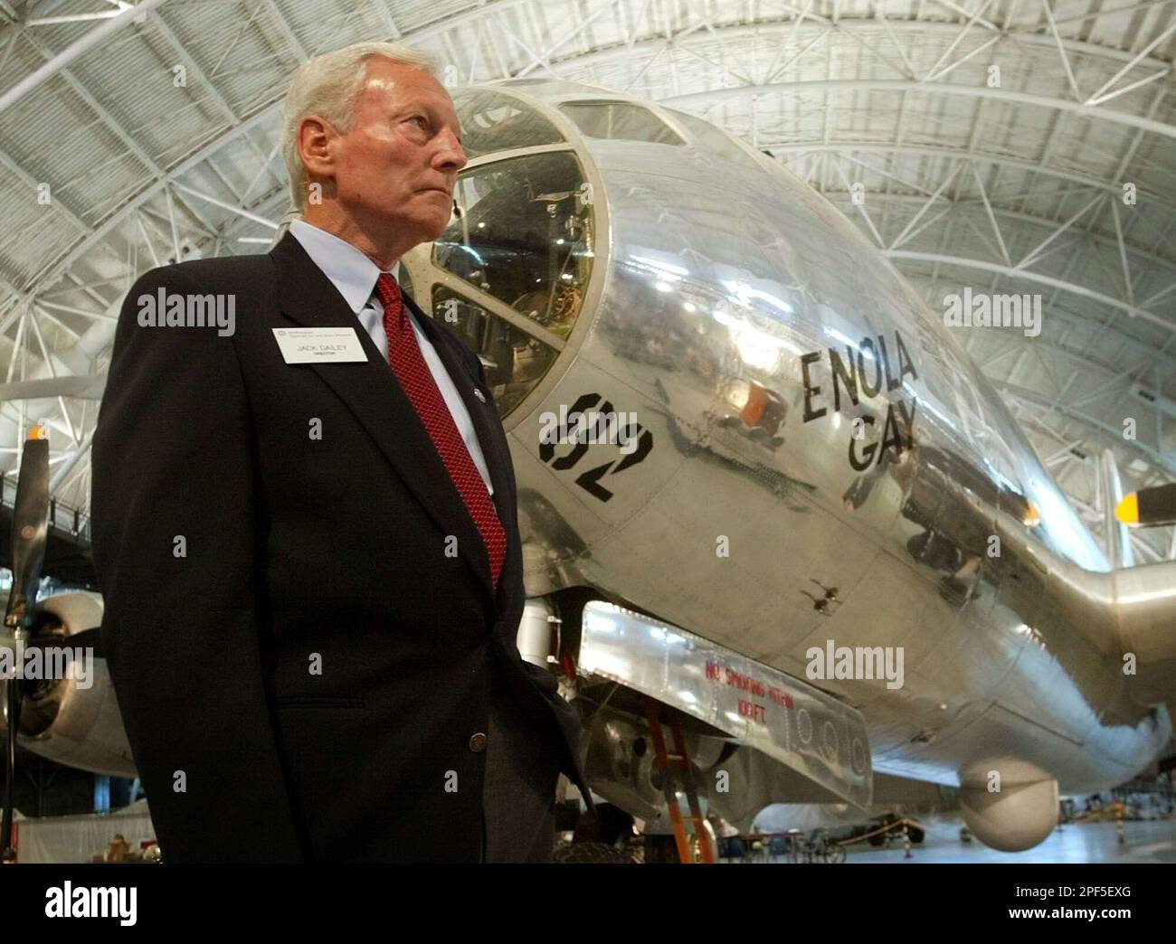 Gen. J.R. "Jack" Dailey, stands in front of the Smithsonian's National ...