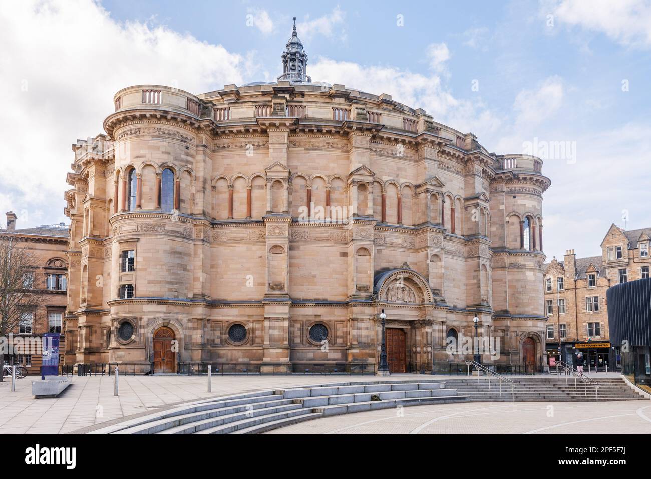 McEwan Hall, the University of Edinburgh graduation hall in Bristo ...