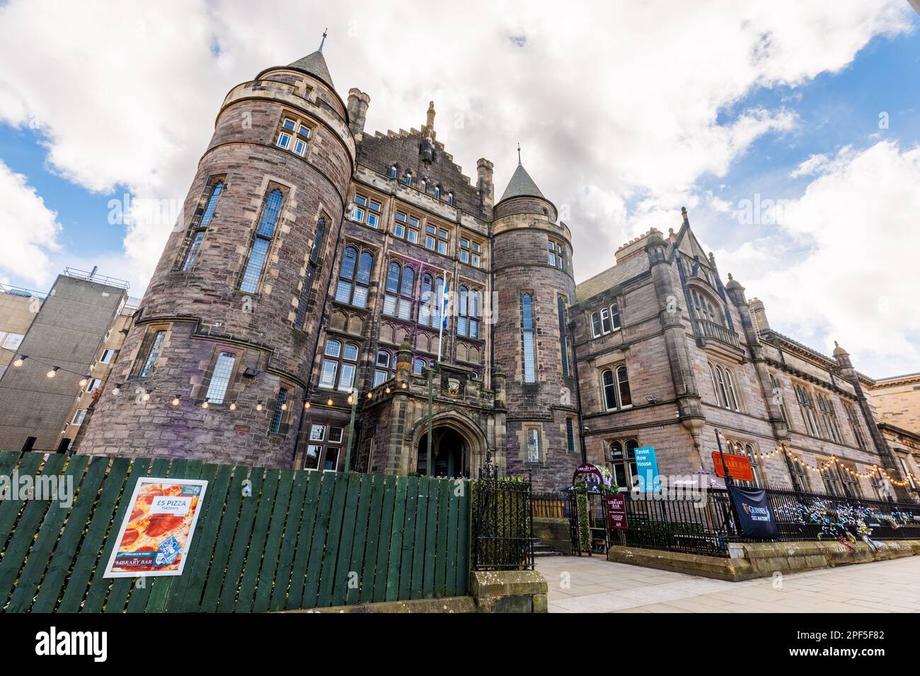 Teviot Row House, one of the buildings of Edinburgh University Students ...
