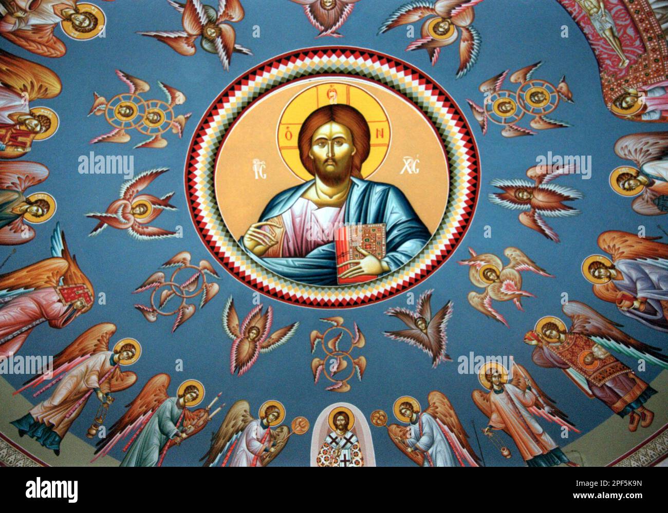 The dome of Holy Trinity Greek Orthodox Church in Charleston, S.C., is ...