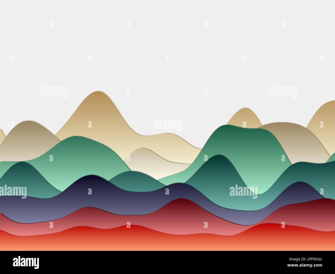 Contrasting mountain colors Stock Vector Images - Alamy