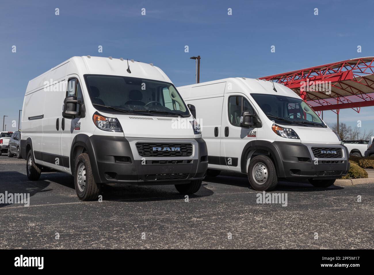 Indianapolis - Circa March 2023: Ram ProMaster 3500 display at a ...