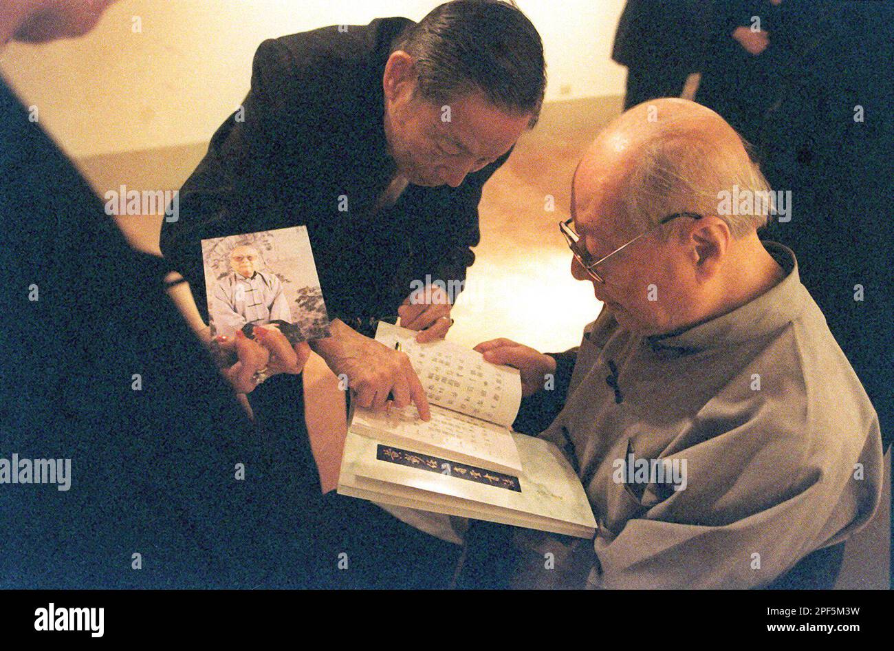 calligrapher 2/c/13feb97/dd/ls Chang Jen Huang who also enjoys doing ...