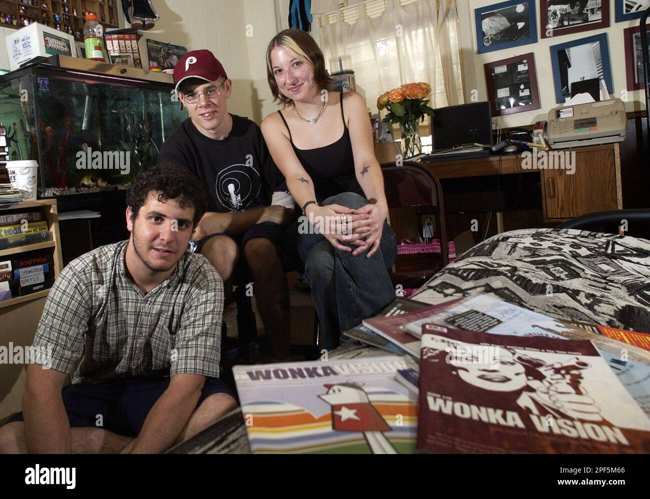 ** ADVANCE FOR TUESDAY, AUG. 12 ** Wonka Vision magazine's Justin ...