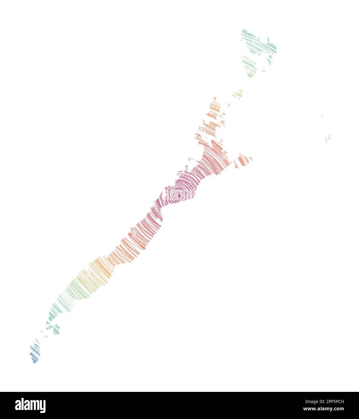 Palawan map vector vectors Stock Vector Images - Alamy