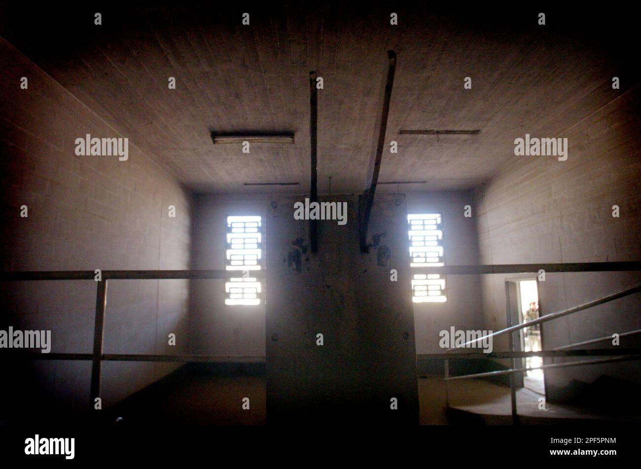 The execution section is seen in the Abu Ghraib prison, recently ...