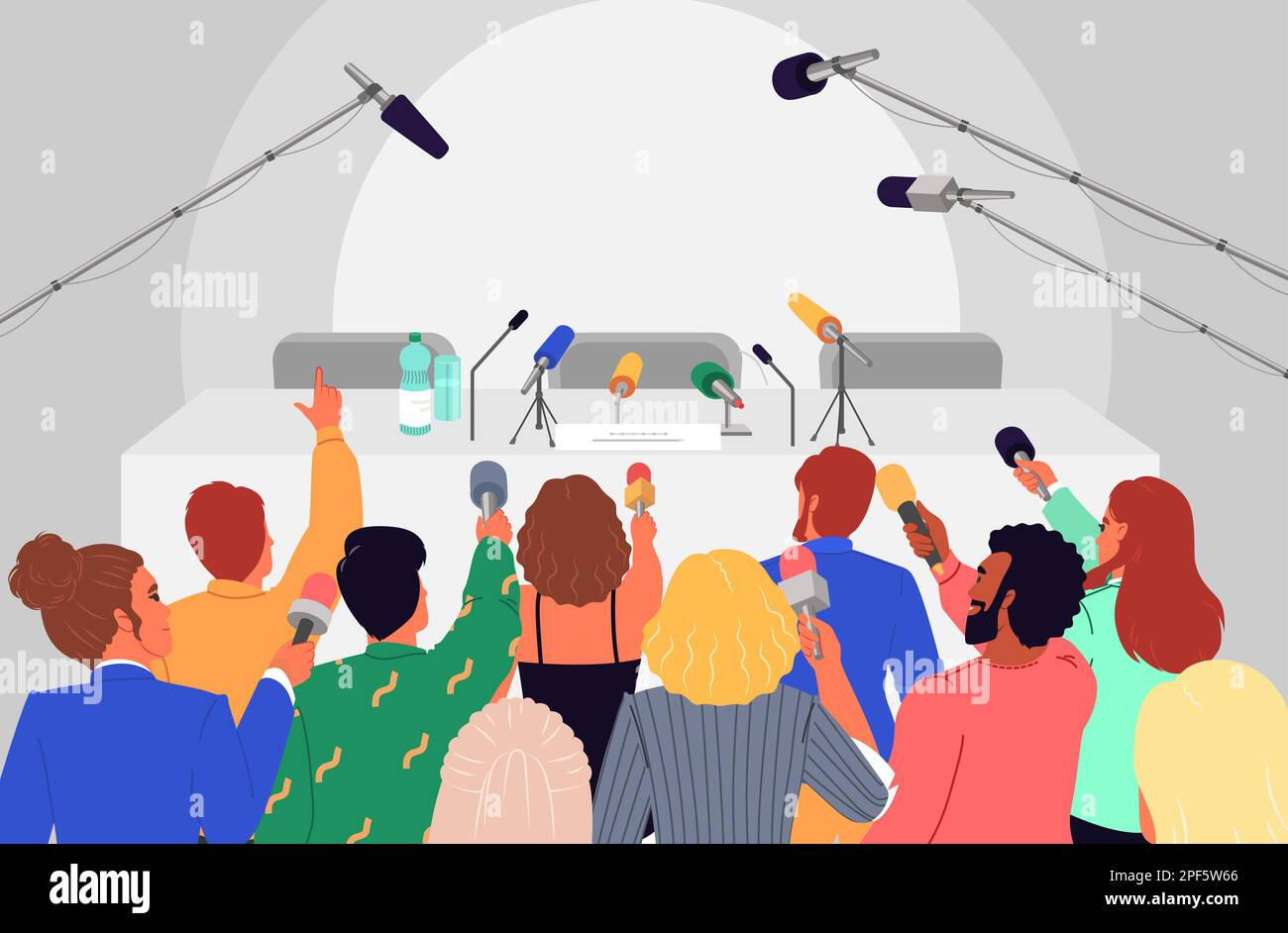 Awaiting news Stock Vector Images - Alamy