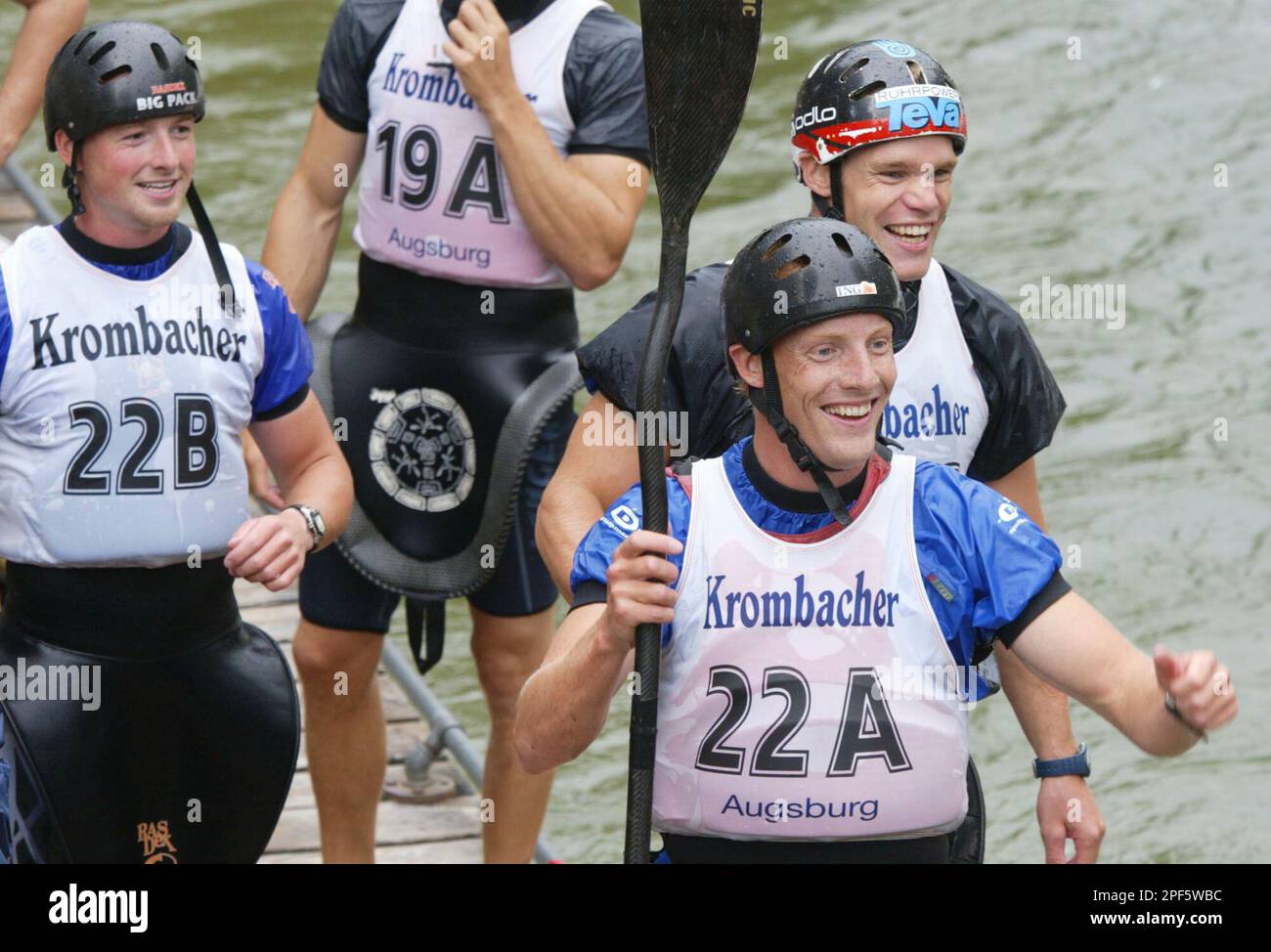 Floris Braat, David Backhouse and Sam Oud, from left to right, of The ...