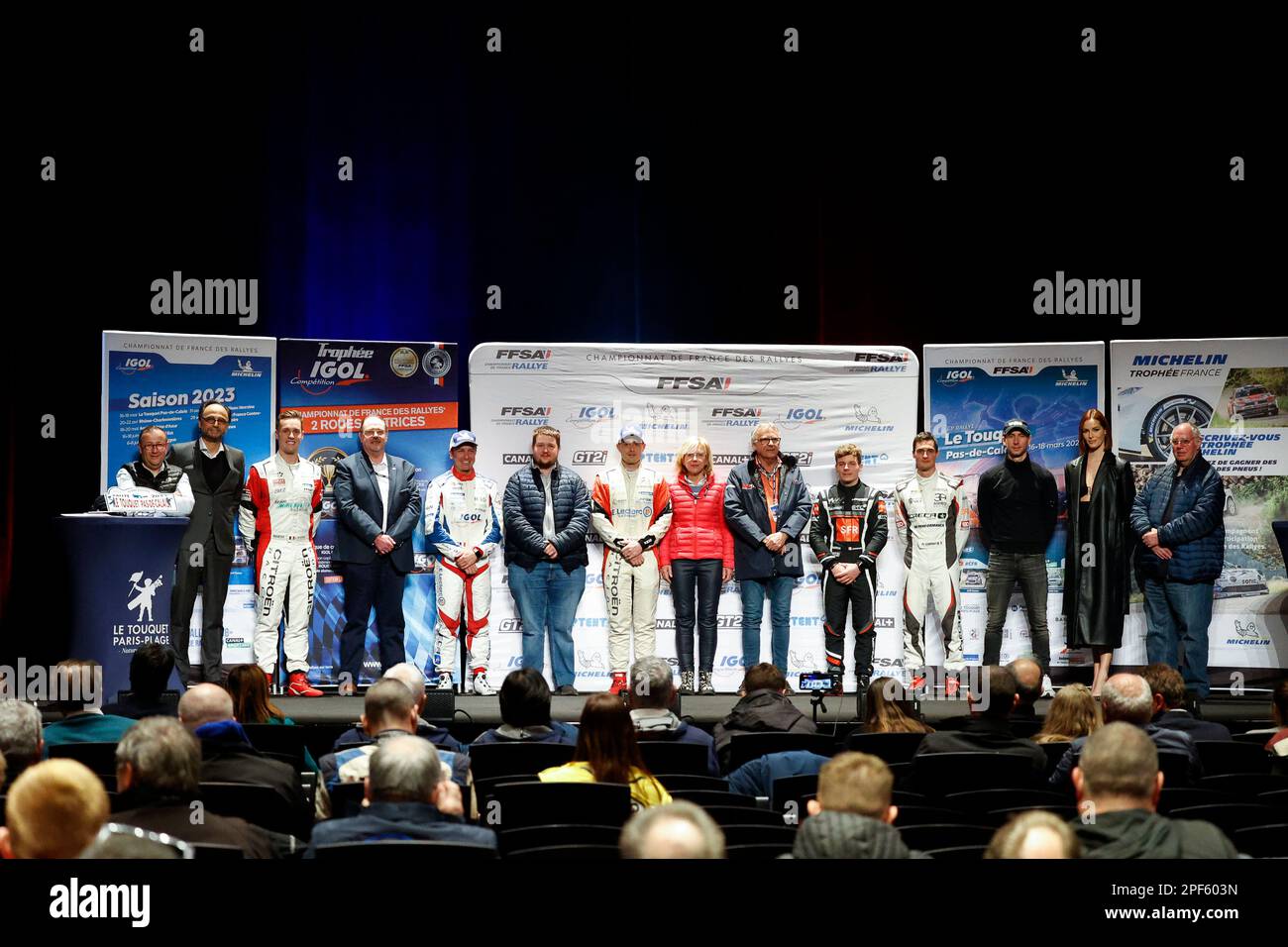 Le Touquet, France, 16/03/2023, ROGER Jean-Marc, portrait DESCHAUX ...
