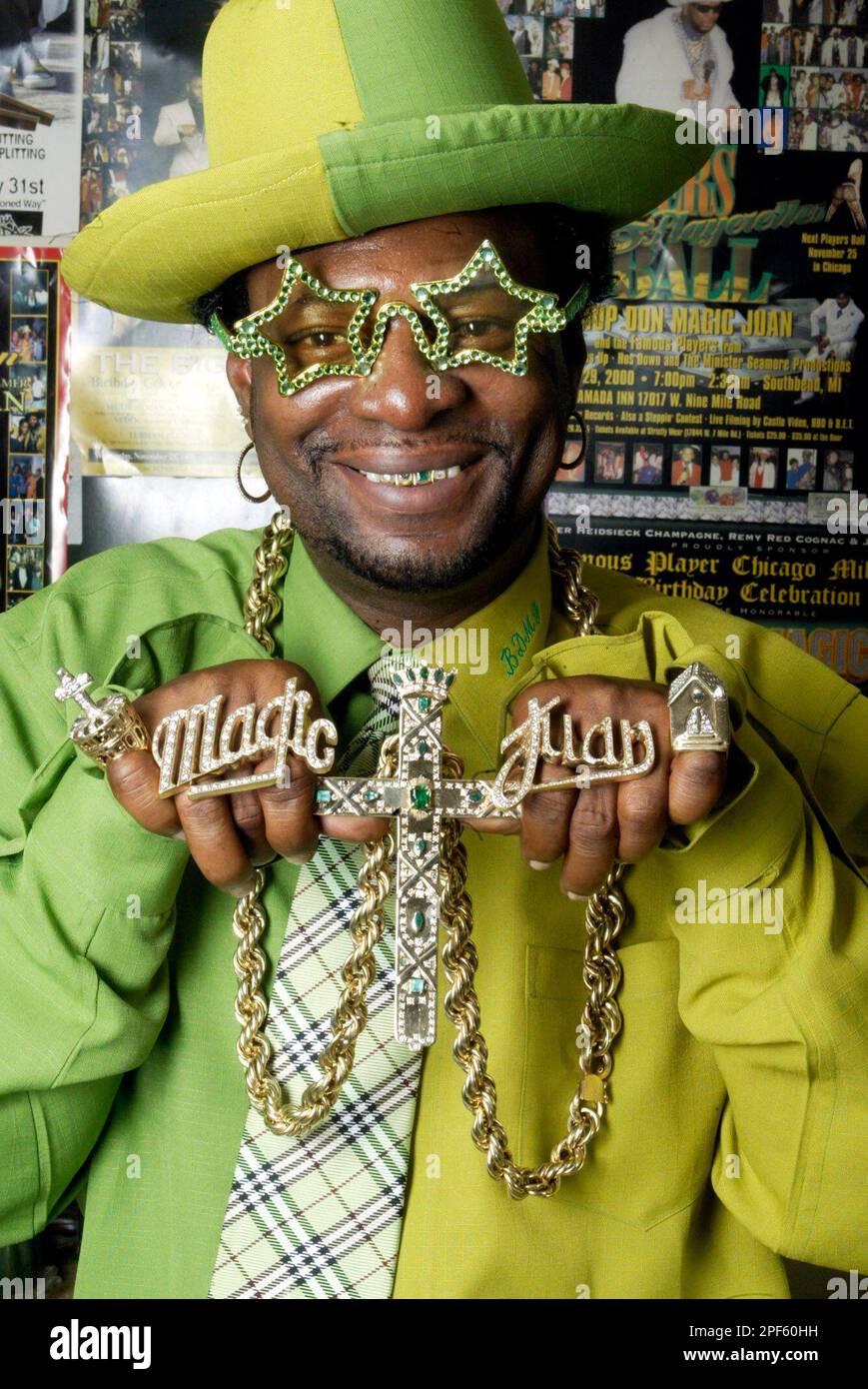 ** ADVANCE FOR WEEKEND EDITONS JULY 24-27 **Bishop Don Magic Juan, the ...