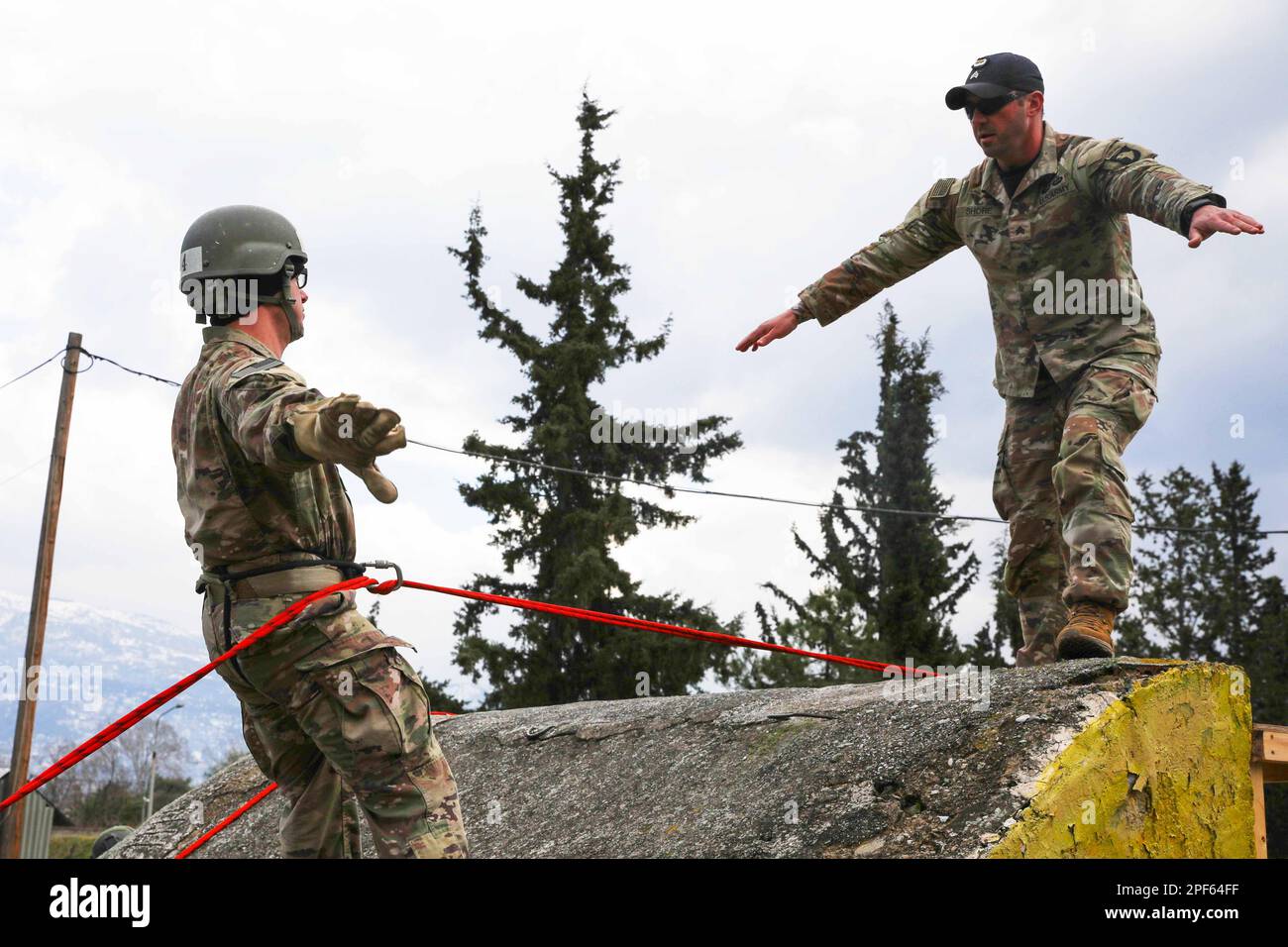 Greece. 13th Feb, 2023. U.S. Army Soldiers from the 101st Airborne ...