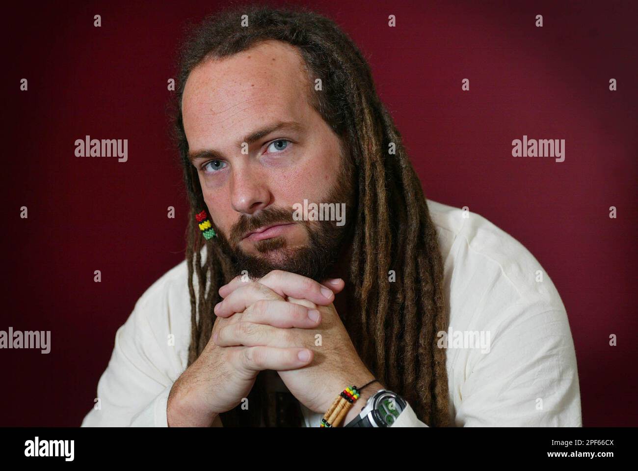 Christian reggae artist Mark Mohr is shown in Nashville, Tenn., June 13 ...