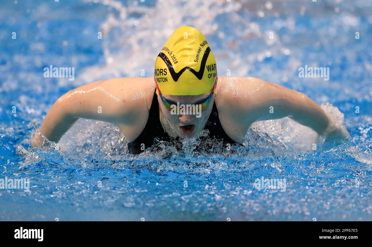 Great Britain’s Coral Farrell in action during the Women’s MC 200m ...