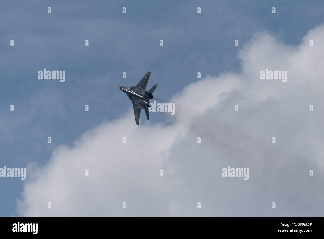Fighter Jet MIG-29 of the Polish Air Force during exercise Tactical ...
