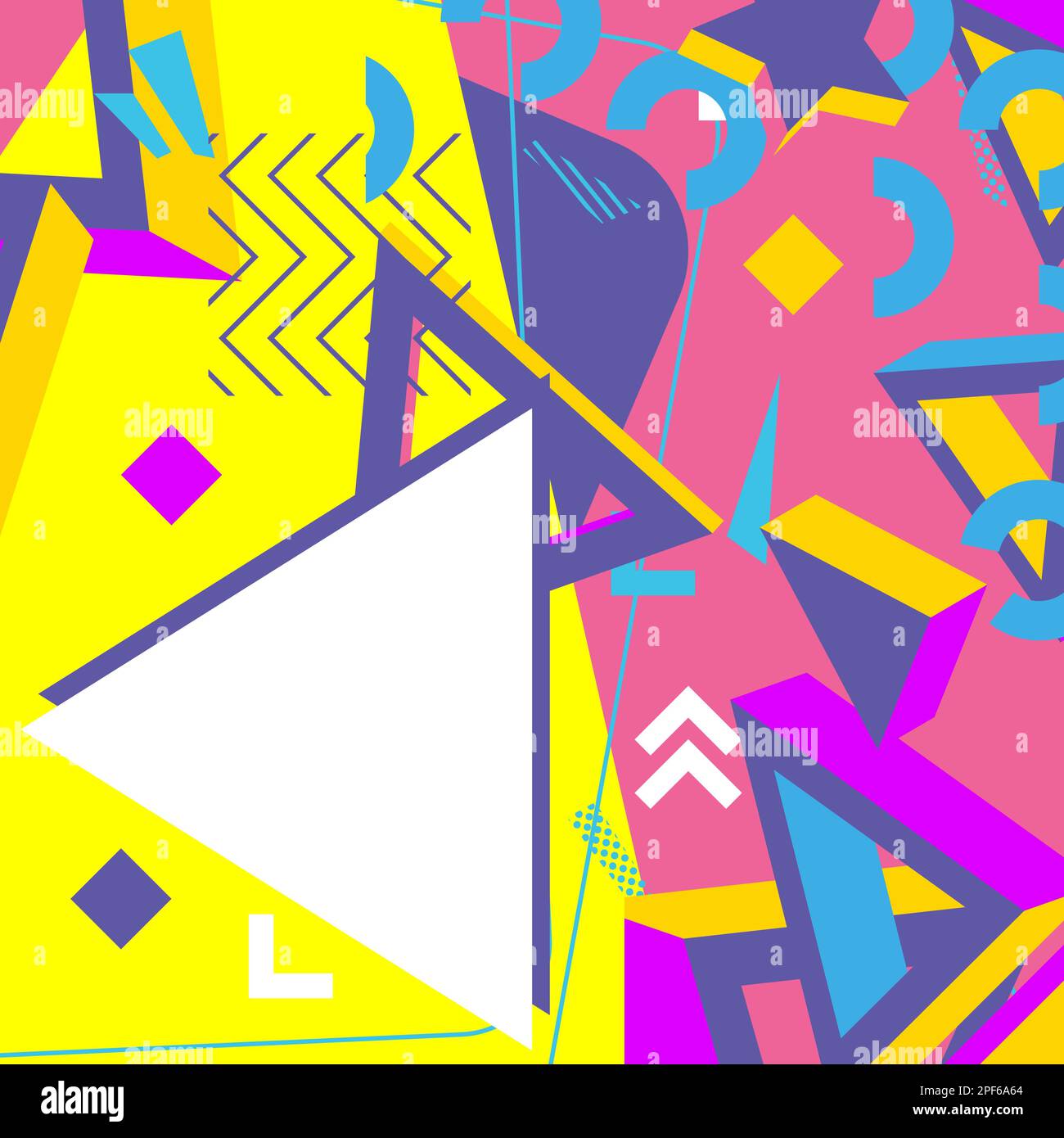 Abstract Geometrical Vintage banner, cover design. Minimal retro ...