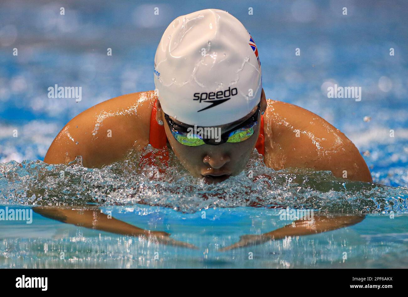 Great Britain’s Grace Harvey in action during the Women’s MC 200m ...